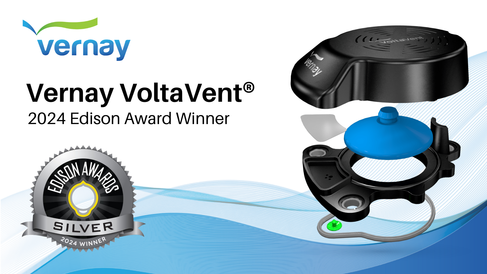 Vernay VoltaVent® Wins Silver Edison Award - Vernay